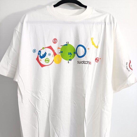 Swatch | Shirts | Vintage Swatch 996 Olympics Swatch Staff Hanes Tee Sz ...